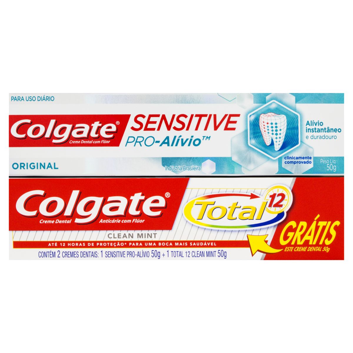Colgate Kit 1 Creme De Sensitive Pro Alivio 50G Gratis 1 Creme De ...