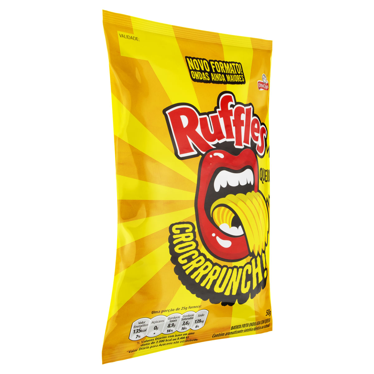 Ruffles Snack Queijo 50 G