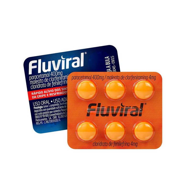 Fluviral 6 Comprimidos