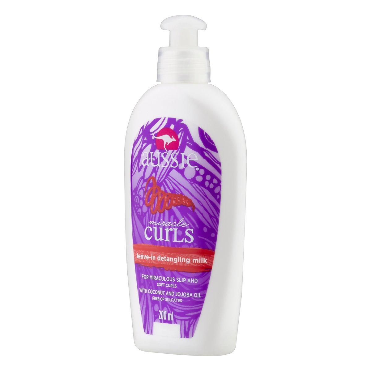 Aussie Creme Leave In Detangling Milk Miraculously Curls 200 Ml