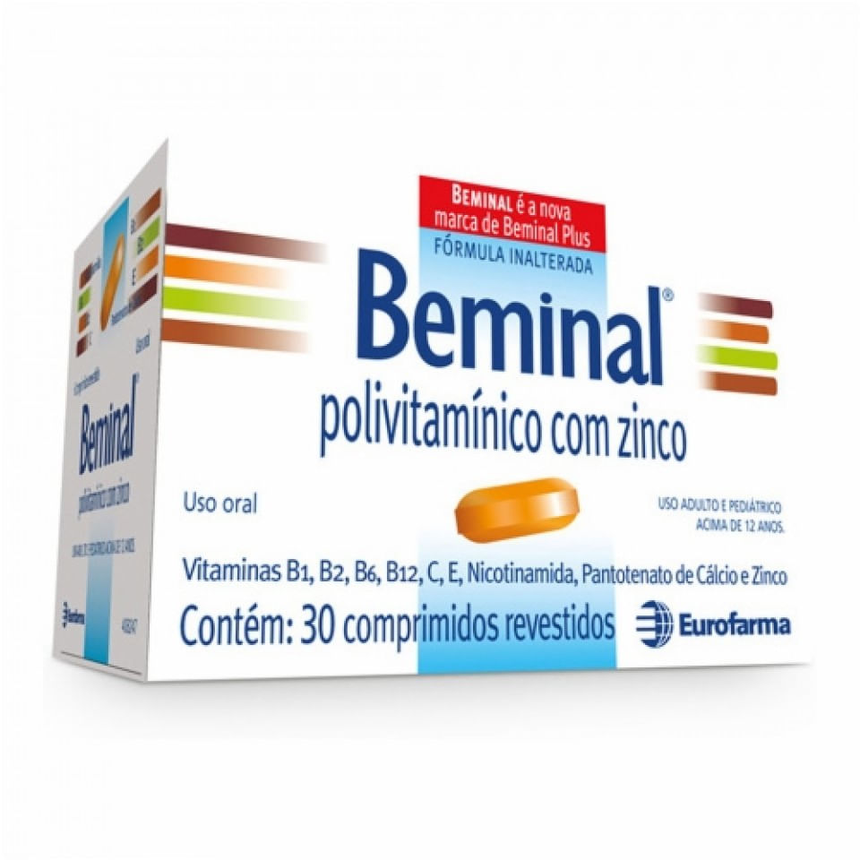 BEMINAL COMPRIMIDO REVESTIDO x 30