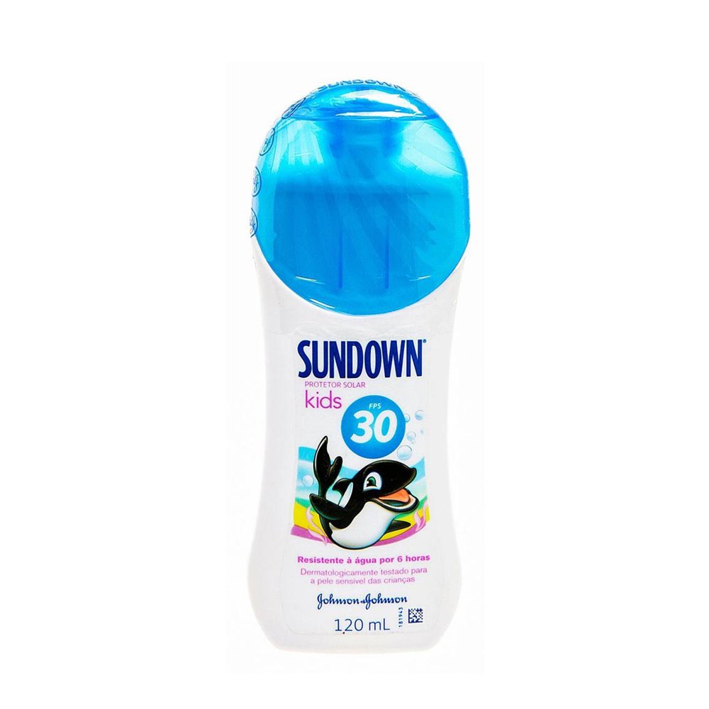 SUNDOWN KIDS CREME PROTETOR SOLAR FPS30 120 ML x 1