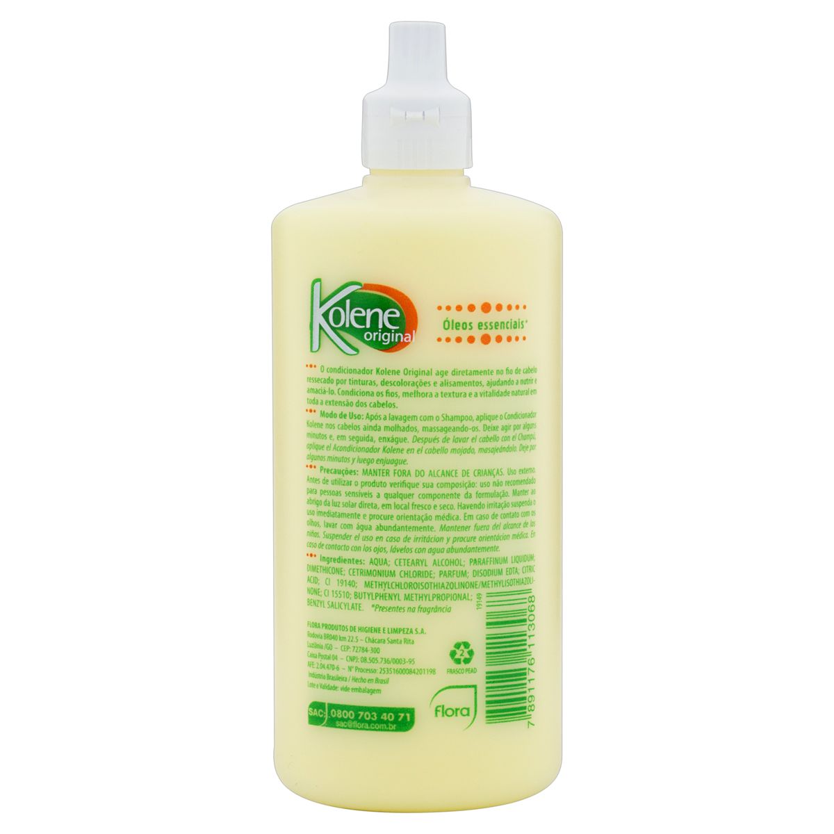 CREME PARA PENTEAR KOLENE ORIGINAL HIDRATAçãO E BRILHO 500ML
