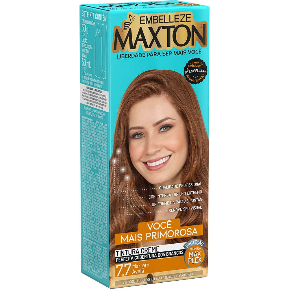 MAXTON KIT MARROM AVELA CINTILANTE 7.7 125 G x 1