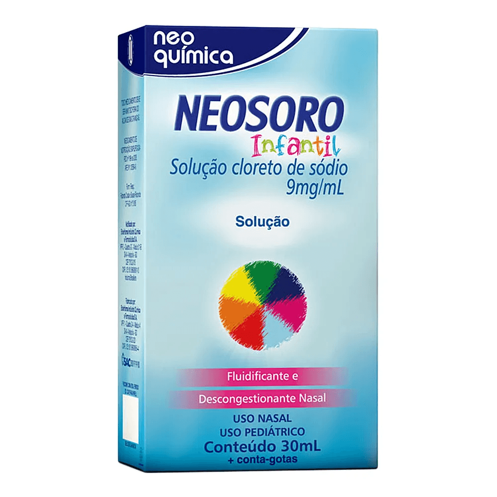 NEOSORO SOLUCAO NASAL INFANTIL 30 ML x 1