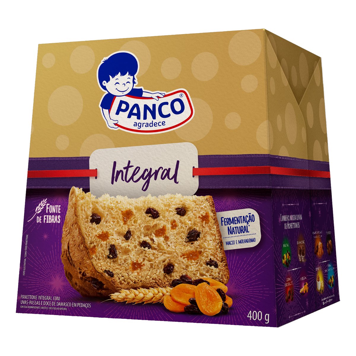 Panetone Panco Integral 400Gr