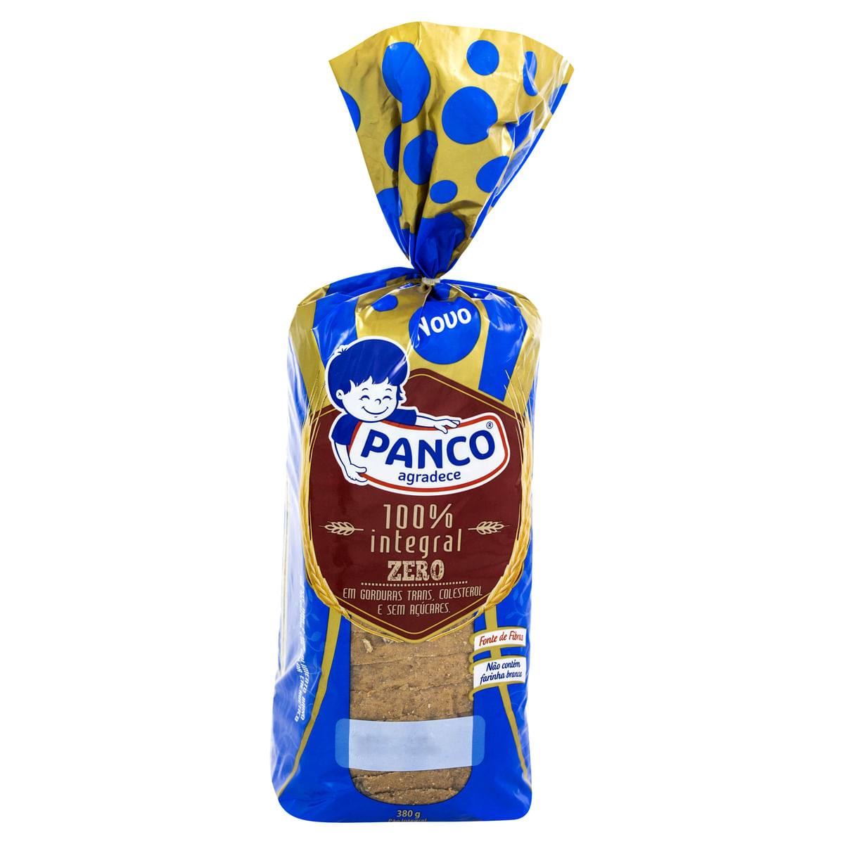 Pao Panco 100% Integral Zero 380Gr