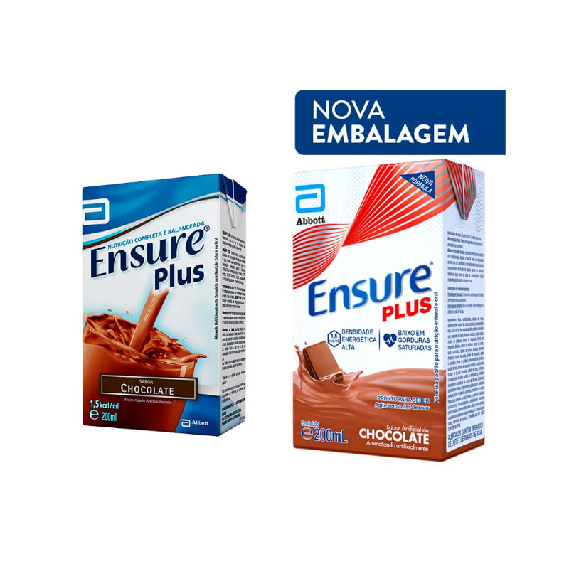 ENSURE PLUS LIQUIDO CHOCOLATE 200 ML x 1