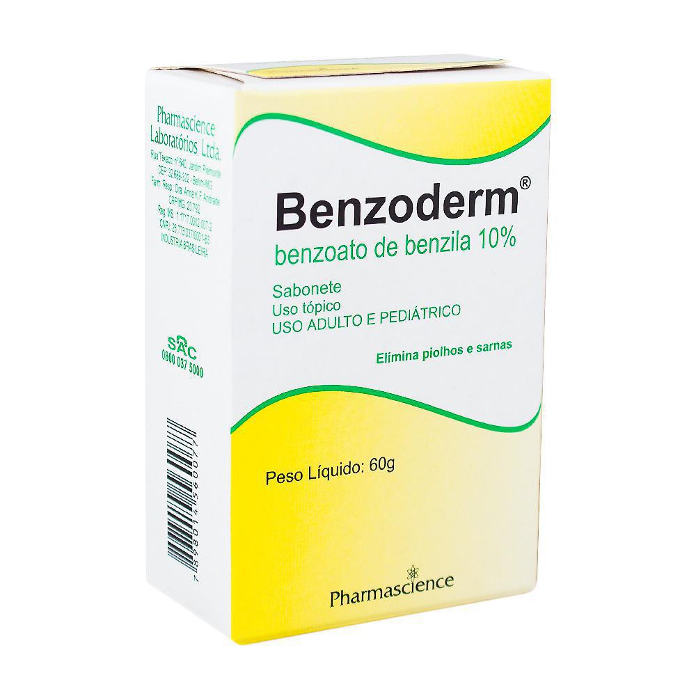 BENZODERM SABONETE 60 G x 1
