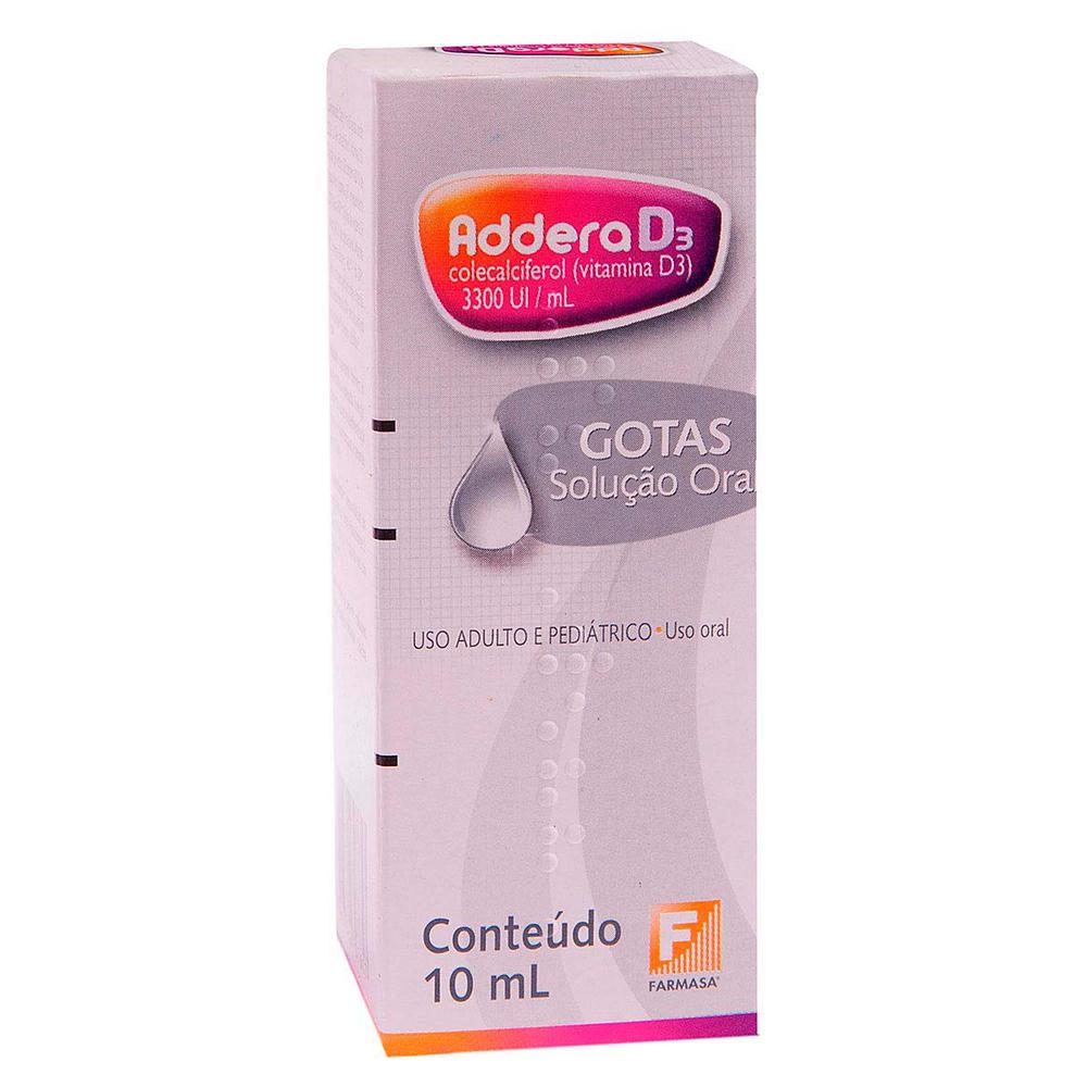 ADDERA GOTAS D3 3300IU 10 ML x 1 (/ML)