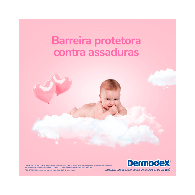 Creme para Prevenção de Assaduras Dermodex Prevent - 60G