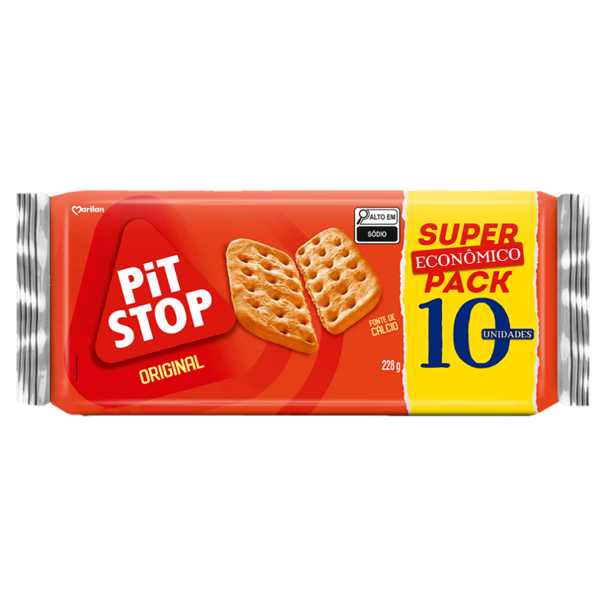 Biscoito Marilan Pit Stop Original 228g