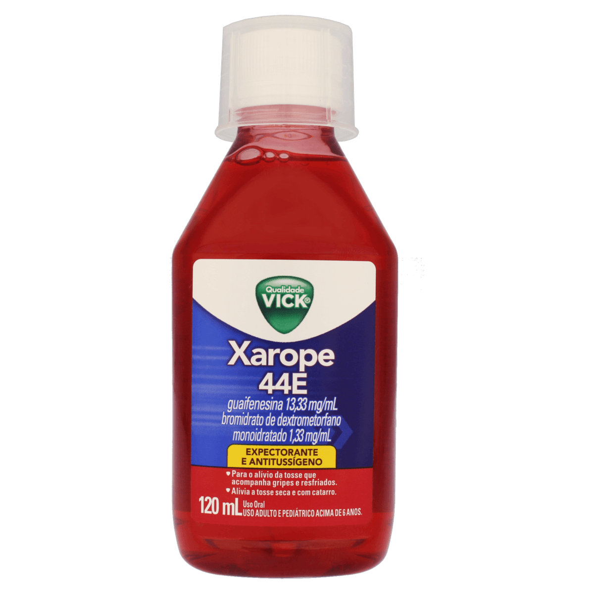 Vick 44E Xarope Expectorante 120ml