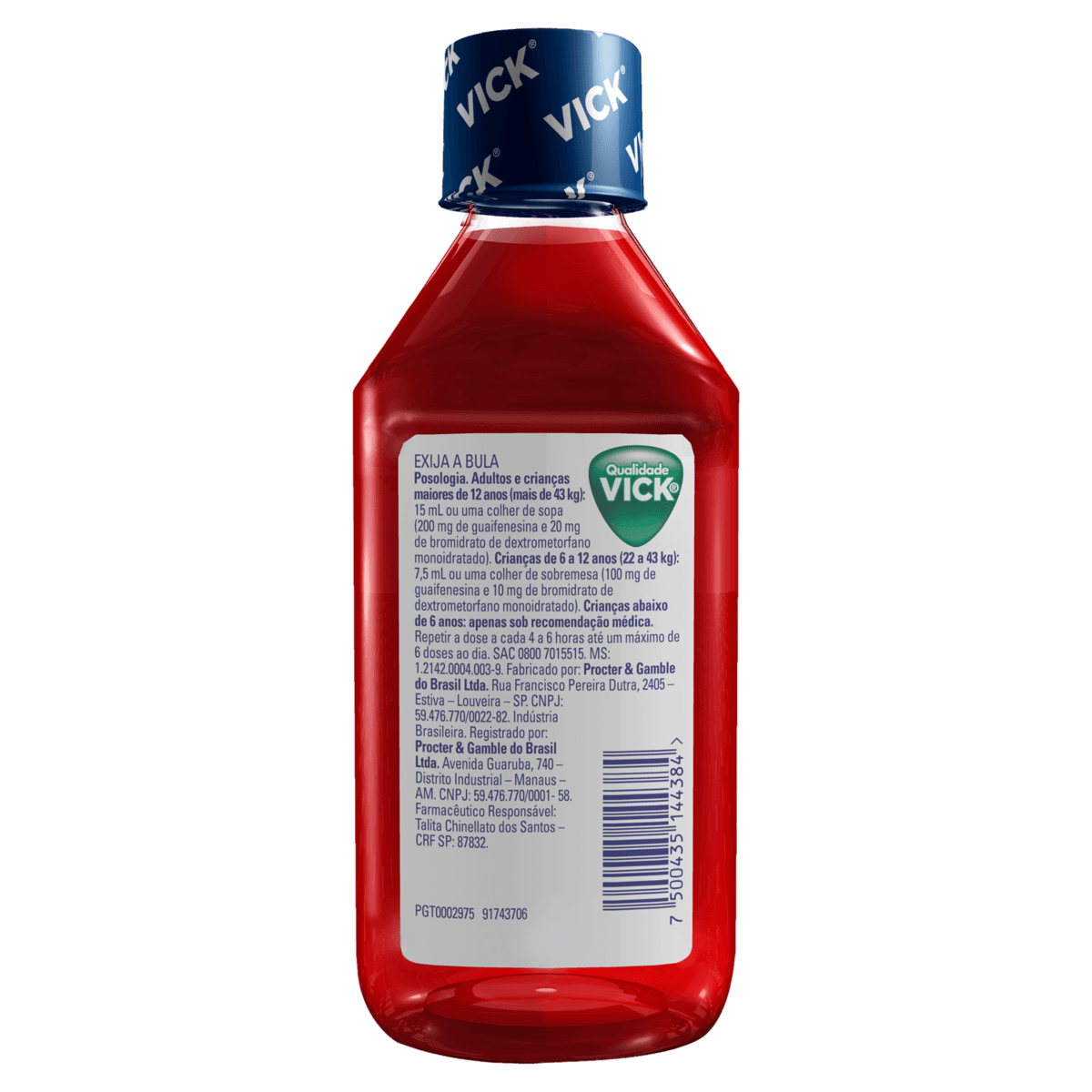 Vick 44E Xarope Expectorante 240ml