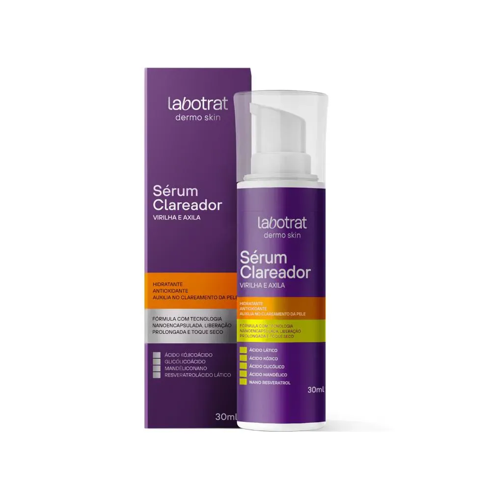 Sérum Clareador Axila Virilha Pele Hidratante Labotrat 30Ml